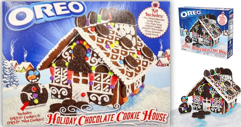 This Oreo Holiday Cookie House Kit Is Giving The Gingerbread House A ...