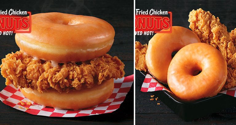 KFC Are Testing A Fried Chicken and Donuts Sandwich And It Looks Finger ...