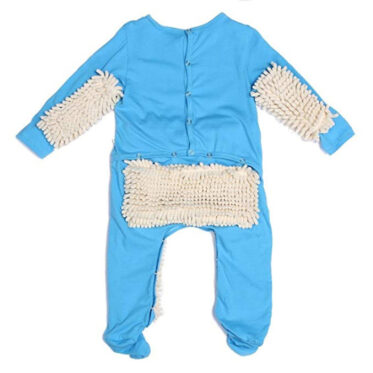 A Baby Mop-Onesie Actually Exists And People Have Mixed Opinions