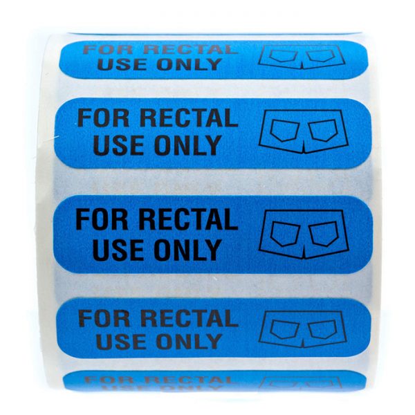 Fill A Loved One's Stocking Up This Year With Rectal Use Only Stickers