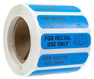 Fill A Loved One's Stocking Up This Year With Rectal Use Only Stickers