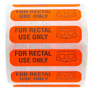 Fill A Loved One's Stocking Up This Year With Rectal Use Only Stickers