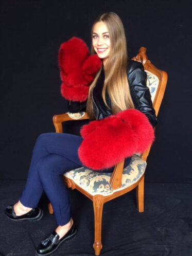 These Giant Fur Mittens Will Keep Your Hands Nice And Toasty Through Winter