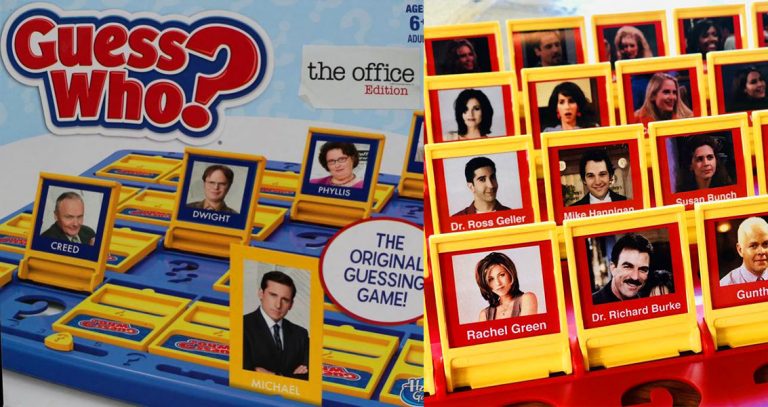 You Now Get New Versions Of The Guess Who Board Game Such As The Office ...