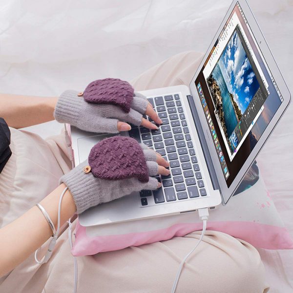 USB Heated Mittens Exist So Your Hands Don't Have To Suffer Through The ...