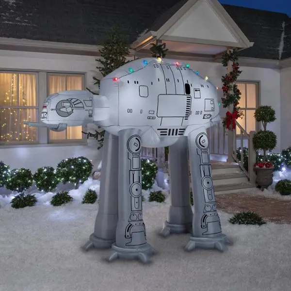 This Christmas Inflatable Star Wars AT-AT Will Watch Over Your Home For ...