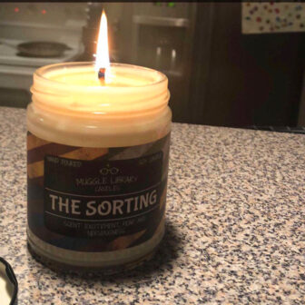 Color-Changing Sorting Candle Will Magically Reveal Your Hogwarts House