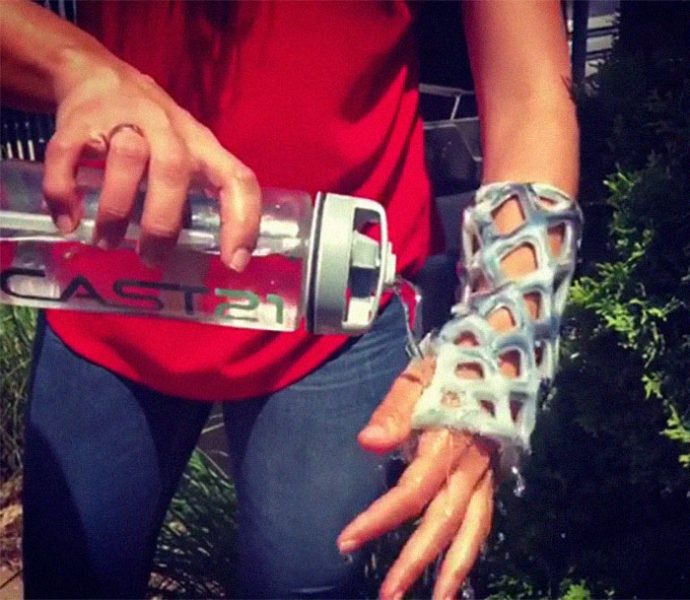 A Company Has Created A New Waterproof Cast Called 'Osteon Defender'