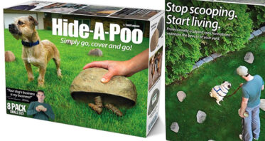 Simply Cover And Go With The New 'Hide-A-Poo' For Dog Owners