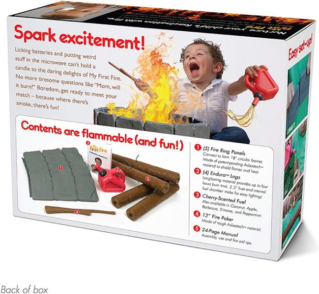 No Gift Will Light-Up A Room Quite Like The 'My First Fire Kit'
