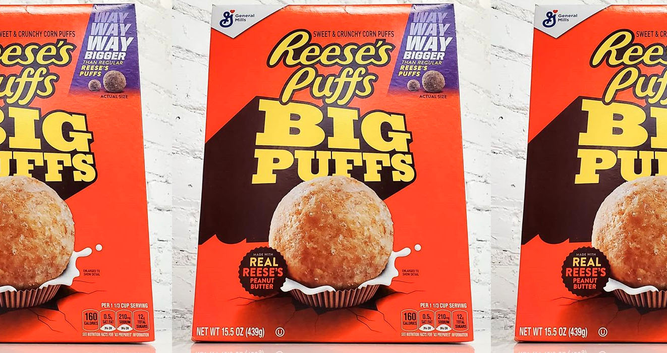 The Regular Reese's Puffs Cereal Will Also Come In A Much Larger Size Soon