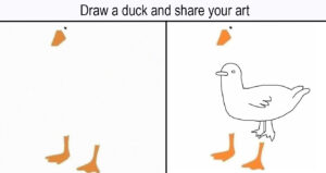 The 'Draw A Duck' Challenge Has Received All Sorts Of Results From People