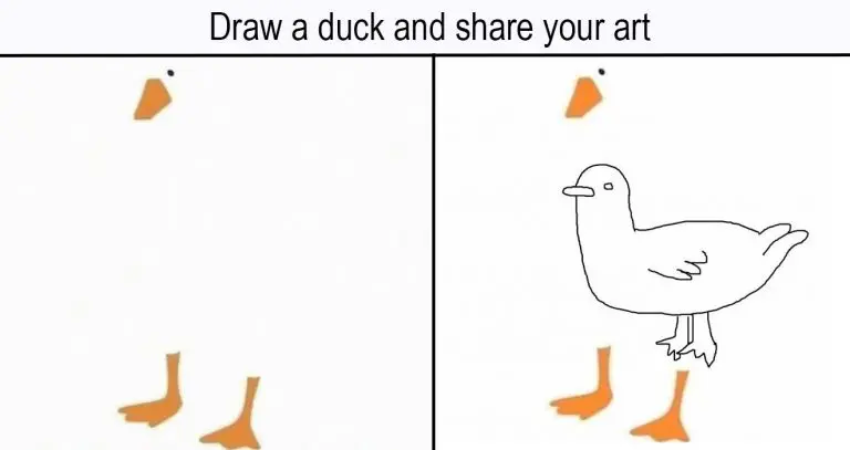The 'Draw A Duck' Challenge Has Received All Sorts Of Results From People