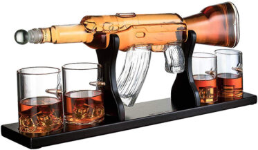 The Glass AR-15 Rifle Decanter Is Definitely One For All The Gun Lovers ...
