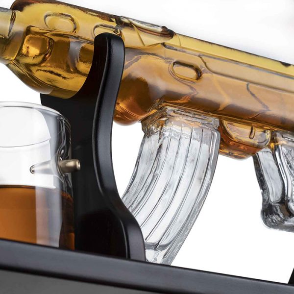 The Glass AR-15 Rifle Decanter Is Definitely One For All The Gun Lovers ...