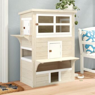 Your Cat Can Now Hop On The Property Ladder With A Luxury Cat House