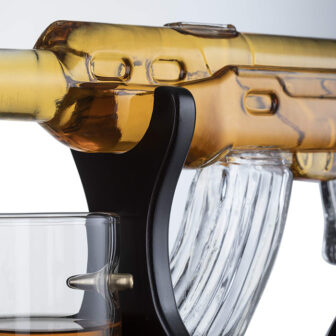 The Glass AR-15 Rifle Decanter Is Definitely One For All The Gun Lovers ...