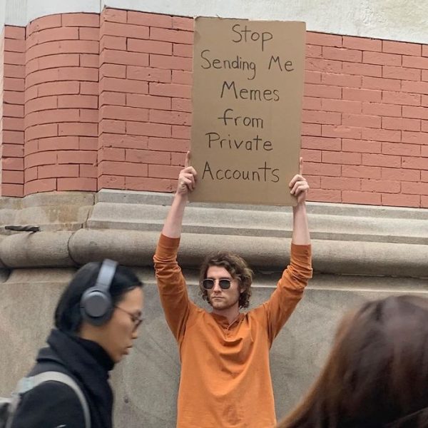 "Dude With Sign" Is Basically One Guy Who Stands Protesting Everyday ...