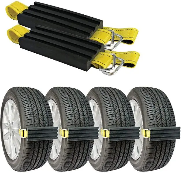 The 'Trac-Grabber' Helps Free Your Tires From Snow, Sand And Mud With Ease