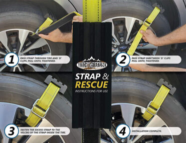 The 'Trac-Grabber' Helps Free Your Tires From Snow, Sand And Mud With Ease
