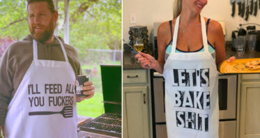 These Funny Cooking Aprons Are A Must-Have For Any Family Event