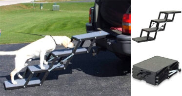 The Portable Pet Loader Stairs Are Great For Helping Small Or Elderly ...