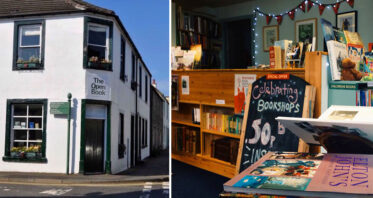 These 3D Sphere Bookshelves Look Like They're Emerging From Within The Wall