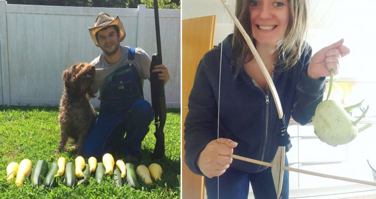Vegans Share Hilarious Pics Of Them "Hunting"