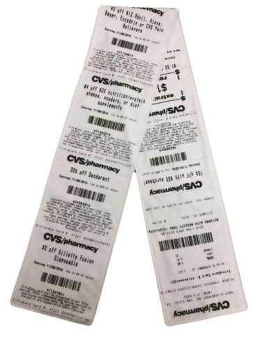 You Can Now Get A Scarf That Looks Like The Ridiculously Long CVS Receipt