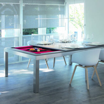 These Beautiful Fusion Pool Tables Convert Into Stylish Dining Tables