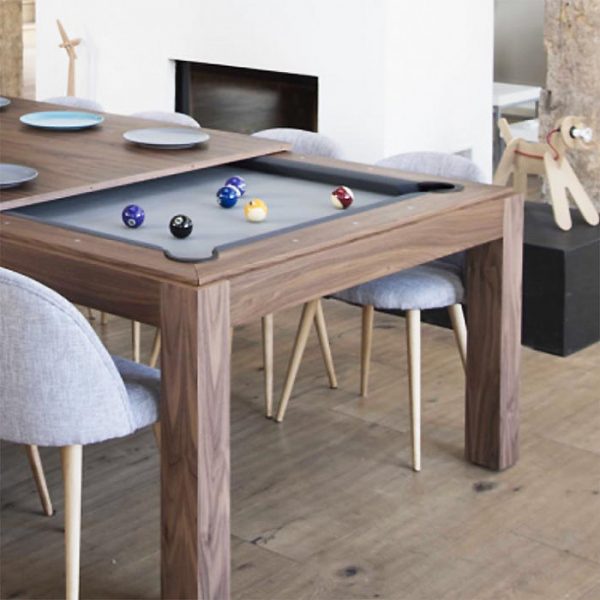 These Beautiful Fusion Pool Tables Convert Into Stylish Dining Tables