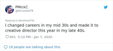 40 Wholesome Tweets From People Sharing Their Middle-Age Success Stories