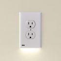 These Outlet Covers Double-Up As LED Night Lights And Require No DIY Skills