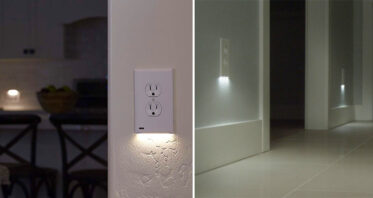 These Outlet Covers Double-Up As LED Night Lights And Require No DIY Skills