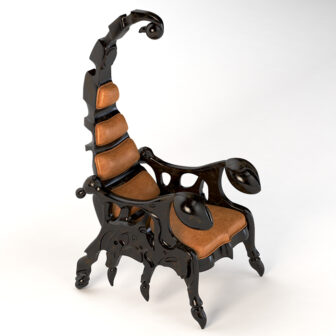 The Scorpion Chair Looks Like A Real Life Comic Book Villain Chair