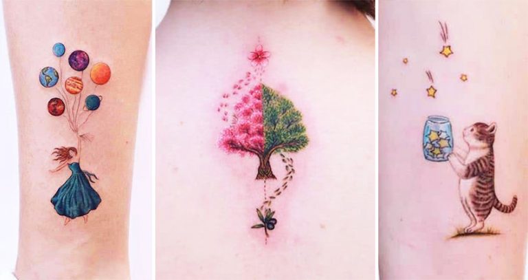 Tattoo Artist Ayhan Karadag Creates Cute Tattoos That Look Like They ...
