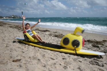 These Cute Animal-Themed Paddleboard Floats Come With A Detachable Seat