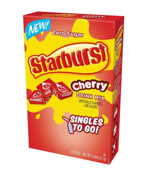 New Zero Sugar Starburst Singles Turn The Taste Of Water Into Delicious ...