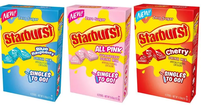 New Zero Sugar Starburst Singles Turn The Taste Of Water Into Delicious ...