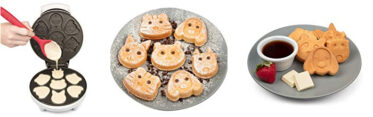These Waffle Makers Turn Ordinary Waffles Into Mini Dinosaurs, Animals ...