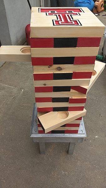 This Giant Tipsy Jenga-Inspired Game Has Random Blocks Containing ...