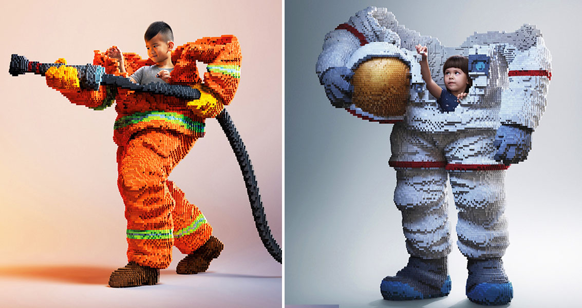 Company 'Ogilvy' Created LEGO Ads That Encourage Kids To Build Their Dreams