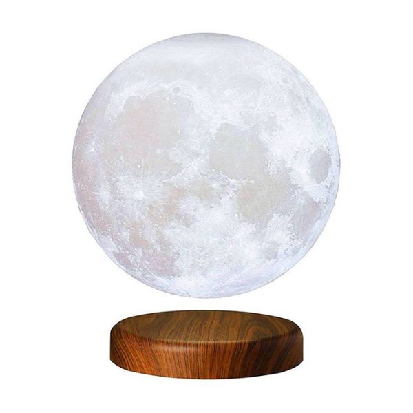 This Levitating Moon Lamp Lights Up A Room With Stunning Moonlight