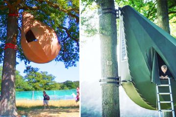 This Tent Cover Turns Your Trampoline Into A Proper Camping Tent
