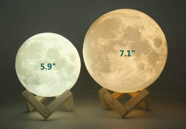 This Levitating Moon Lamp Lights Up A Room With Stunning Moonlight