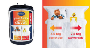 You Can Get Hot And Cold Duvets That Are Perfect For Couples That Like ...