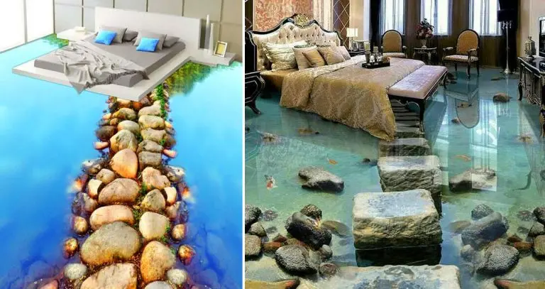 These 3D Epoxy Floors Can Turn Any Floor In Your Home Into Ocean Waves ...
