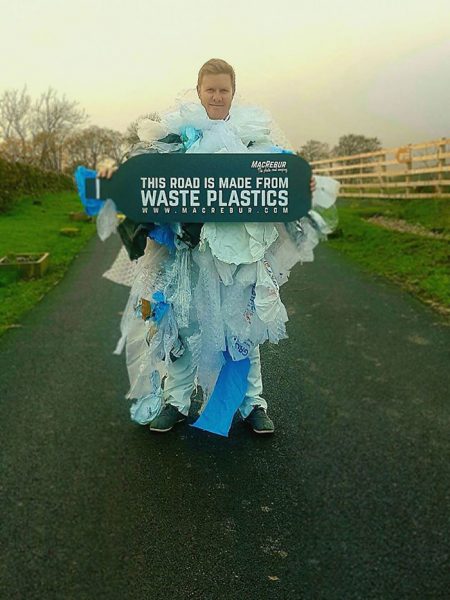 Scotland-Based Company MacRebur Is Repurposing Plastic Bottles Into Roads
