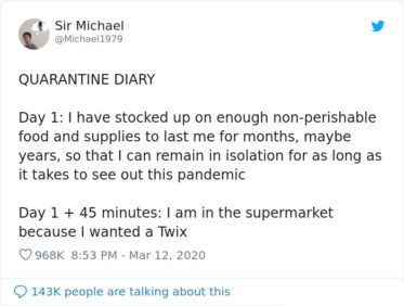 People Are Sharing Jokes To Try And Cheer You Up Through Quarantine