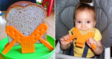This Simple Yet Incredibly Useful Food Clamp Helps Toddlers Learn To ...